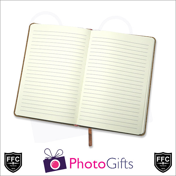 Fraserburgh Football Club A5 Cork Notebook | Custom Notebook – Photogifts