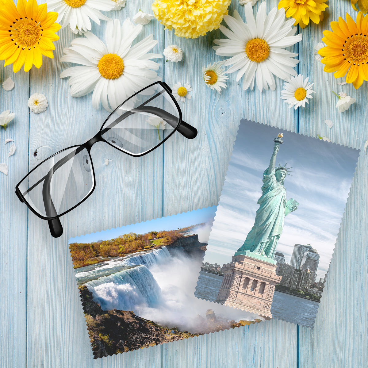 Personalised Lens Cloth | Personalised Glass Cleaning Cloth – Photogifts